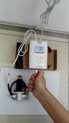 China Home Usage propane and carbon monoxide leak dual gas detector with relay output for sale