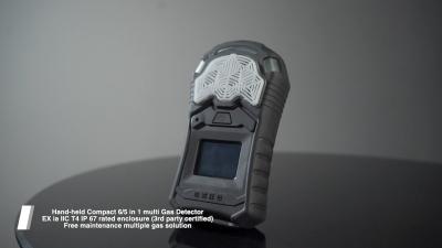 Multiple multigas five 5 ch4 methane gas detecto monitor meter analyser ...