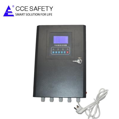 China QB2000 controller panel with auto storage 500 records capable of managing gas detector for security and protection for sale