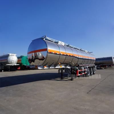 China Tanker stainless steel semi trailer stainless steel tank trailers stainless steel tanker trailers for sale for sale