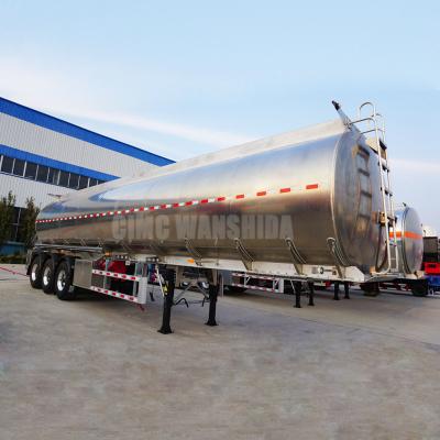 China Fuel palm oil transfer tank semi trailer fuel oil tanker trailer| CIMC TRAILERS for sale