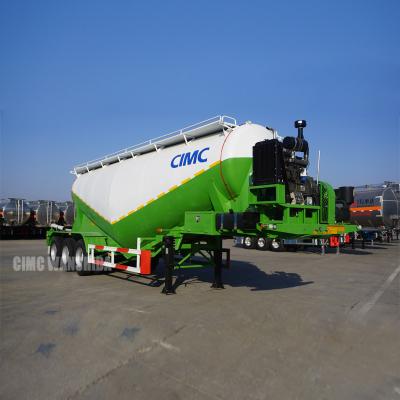 China Bulk cement dry powder trailer dry bulk tanker cement powder tankers for sale | CIMC TRAILERS for sale