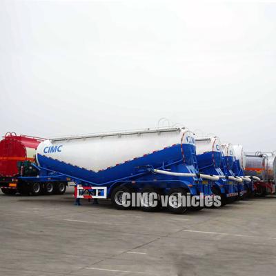 China Pneumatic air compressor cement bulker cement tank trailer pneumatic bulk tanker for sale