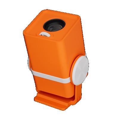 China Rotatable Outdoor Movie Projector Android 13 BT5 0 Four Point Keystone Type-C Cable for sale