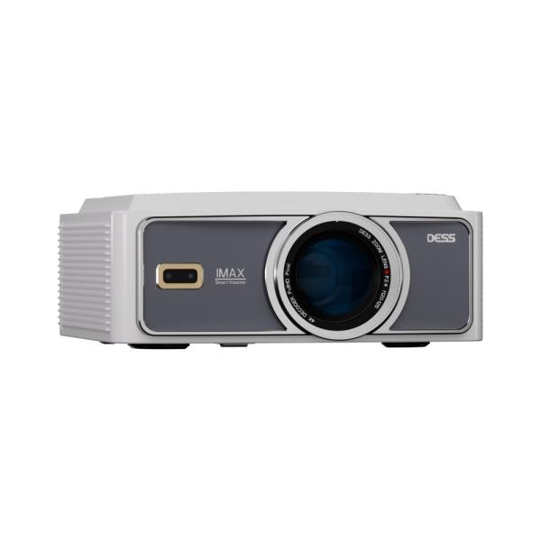 Quality Home Theater Projector with Google TV 14.0 and Automatic Image Correction for sale