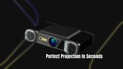 C5 Enterprise Projector 2600 Lumens Auto Leveling 4K Support