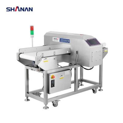 China SHANAN Metaaldetector voor Voedsel, Geluid/Licht Alarm, Push Rod Reject Systeem Te koop
