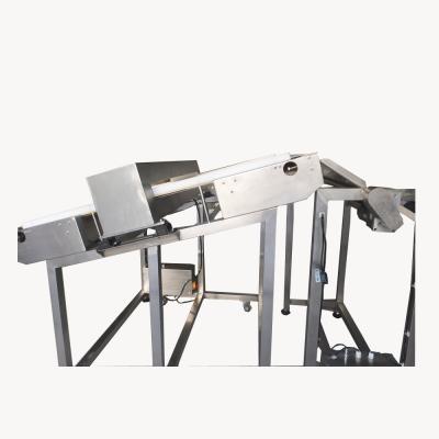 China Gepersonaliseerde incline transportband metalen detector voor het sorteren van voedselindustrie verwerkende producten Te koop