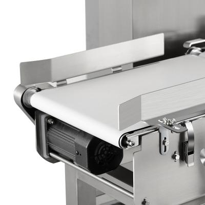 China Automatic Conveyor Belt Food Scale Check Weigher With Rejector System Combined Convey Belt Checkweigher for Food for sale