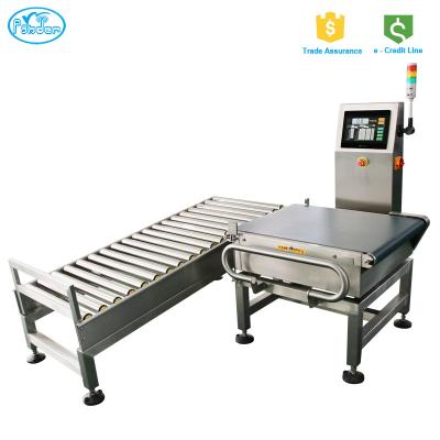 中国 304 SS コンベヤー 自動 チェックウェイガー 機械 ポール タイプ 単面 販売のため