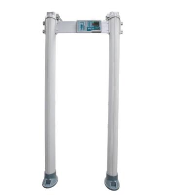 China 33 Zone Walk Through Metal Detector Poort Kolomvorm Met 355 Niveaus Gevoeligheid Te koop