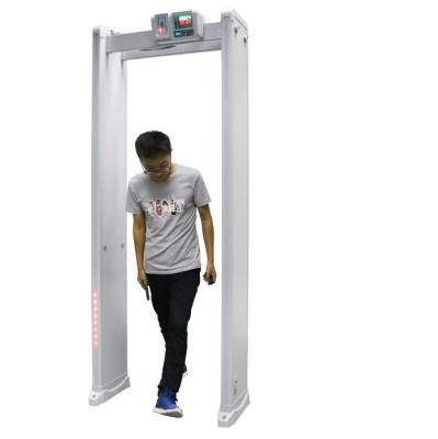 China Public Security Walk Through Metal Detector Door Frame Sensitivity Adjustable for sale