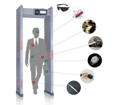 Cina La sicurezza multi-zona attraversa il metal detector gate con la batteria della telecamera in vendita