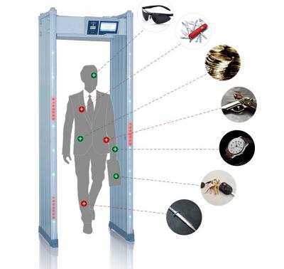 Cina Cammino ad arco attraverso i rilevatori di metallo di sicurezza Sistema di allarme per scanner del corpo in vendita