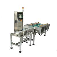 China Automatic Sweep Arm Weight Sorting Machine Chicken Duck Food Weight Grader for sale