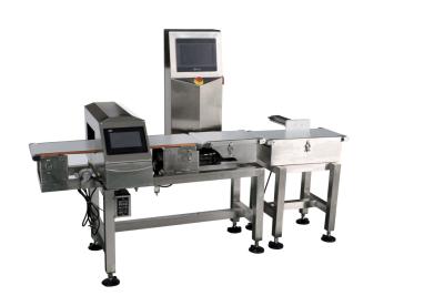 China SUS 304 Combined Metal Detector And Check Weigher Integrated Industrial Machine for sale