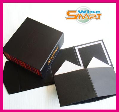 China Coated Paper Foldable Gift Jewelry Gift Packaging Boxes for Ring, Bracelet, Necklace PB2012316 factory