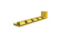 Quality Robust Automatic Tyre Killer Spike Road Blocker OEM For Bases for sale
