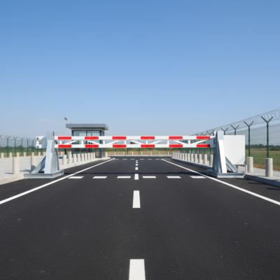 China Impact Hinged Gate，Hostile Vehicle Mitigation，Anti-terrorist Gate，Vehicle Barrier，Crash Rated Gate / Impact Tested，Heavy Duty Hinged Gate for sale