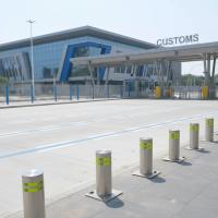 China Automatic Rising Bollards 219mm Diameter 4.5s Rising Time for Access Control for sale