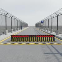 Quality PLC Controlled Road Blocker System with 220 Ton Capacity and Electro-Hydraulic for sale