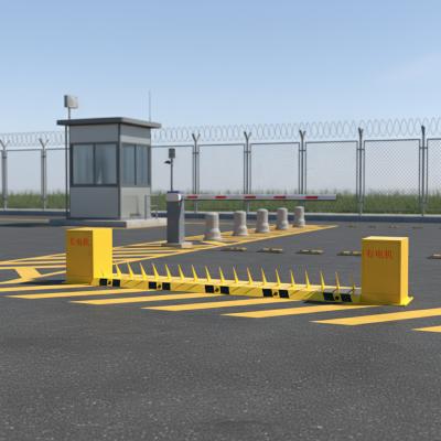 China High Security 380V IP67 Tyre Killer Spike Barrier with 150mm Spike Height for Vehicle Access Control for sale