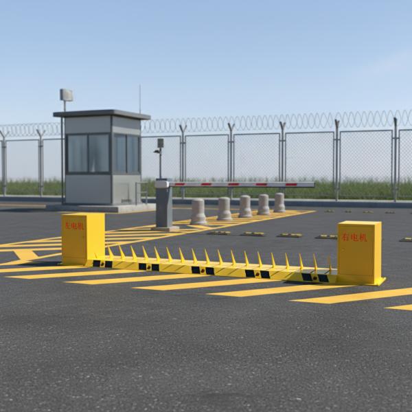 Quality High Security 380V IP67 Tyre Killer Spike Barrier with 150mm Spike Height for Vehicle Access Control for sale