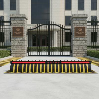 China 220-ton Capacity PLC Controlled IP68 Waterproof Road Blocker System for Vehicle Access Control for sale