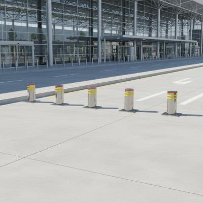 China Automatic Rising Bollards Offering Long Lasting Performance and Minimal Maintenance for Secure Traffic Control Systems for sale