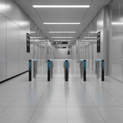 China Durable Security Turnstile Gate Designed to Enhance Access Control and Improve Security in Commercial and Industrial Environments for sale