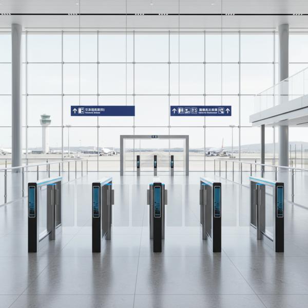 Quality 304 Stainless Steel Security Turnstile Gate with Electromechanical Anti-Collision and 5 Million Cycles for Durable Access Control for sale