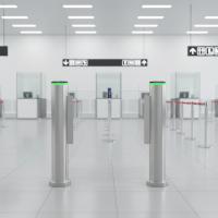 Quality Security Turnstile Gate providing access control solution for secure entry for sale