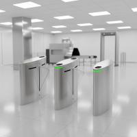 Quality Security Turnstile Gate offering flexible installation options including floor for sale