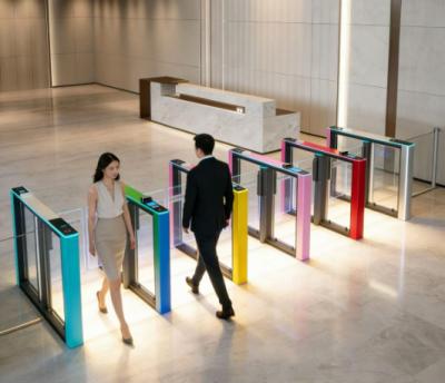 China 304 Stainless Steel Security Turnstile Gate with 5 Million Cycles and Electromechanical Anti-Collision for Reliable Access Control for sale