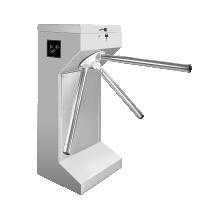China Security Vertical Turnstile Gate 304 Stainless Steel 1200x280x980mm for Biometric Card Reader Access Control for sale