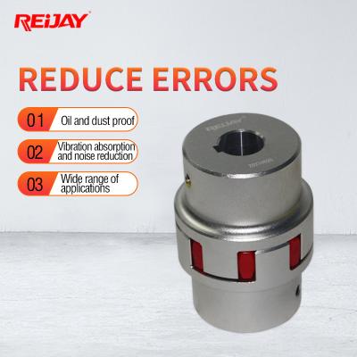 China Aluminiumlegering Twee Halve Flexibele Kaakkoppeling voor Hydraulische Machines Te koop