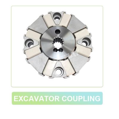 Cina Volani flessibili dei motori a combustione di Coupling For Internal dell'escavatore di resistenza di vibrazione in vendita