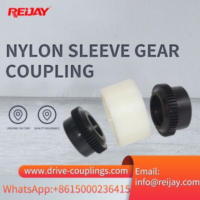 China Large Electric Motor Nylon Shaft Coupling Steel Hub For Various Working Conditions for sale