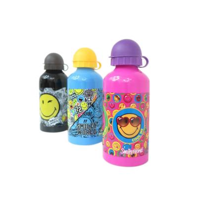 China Promotional custom travel aluminum water sports bottleSilver Aluminium Sports Water Bottles 350ml 500ml 750ml for sale