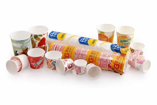 Quality Biodegradable Single Wall Paper Cups For Takeaway Hot Cold Drinks for sale