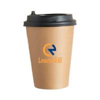 China Biodegradable Single Wall Paper Cups For Takeaway Hot Cold Drinks for sale