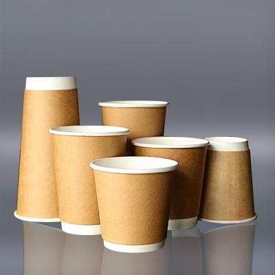 中国 チョコレートエスプレッソのためのカスタム防水ダブル壁紙カップ 販売のため