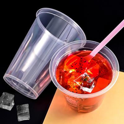 China Transparent PP Injection Plastic Drinking Cups  Clear and Durable for sale