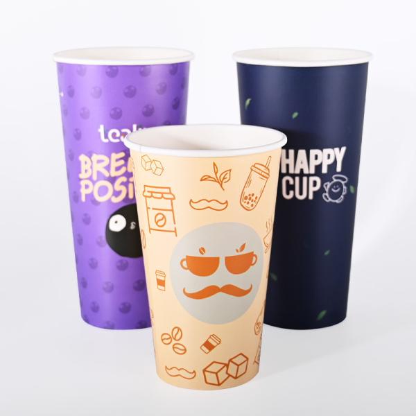 Quality PE Coating Recyclable Single Wall Paper Cups With OEM ODM Service for sale