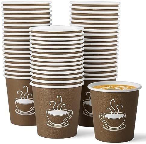 Quality 2.5oz 4oz 5oz Personalized Disposable Coffee Cups Espresso Paper Coffee Cup for sale