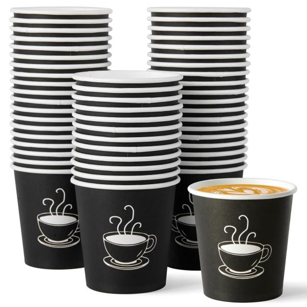 Quality 2.5oz 4oz 5oz Personalized Disposable Coffee Cups Espresso Paper Coffee Cup for sale