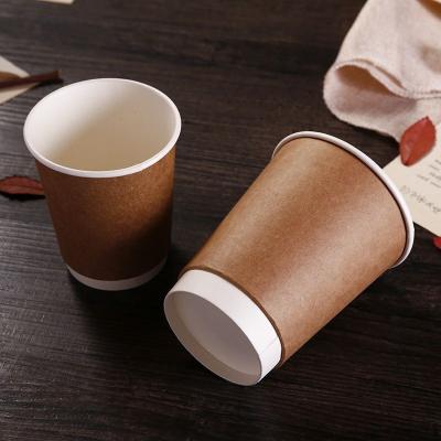 China Waterproof PE Coating 16oz Double Wall Cups Food Grade Paperboard for sale
