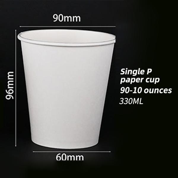 Quality Eco Friendly Coffee Single Wall Paper Cups For Vending Cup Machine for sale