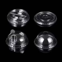 Quality Eco Friendly Plastic Cup Lids 90mm 93mm 95mm 98mm For Coffee Juice Tea for sale