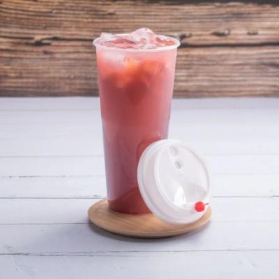 China Disposable Hard Recyclable PP Plastic Cups Cold Beverage Cup For Juice Milk Tea for sale
